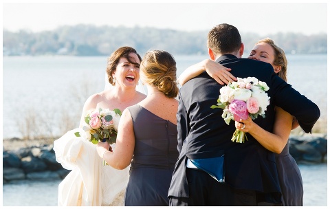 Jenn and Trevor's perfect Spring Wedding at Herrington on the Bay - Welcome