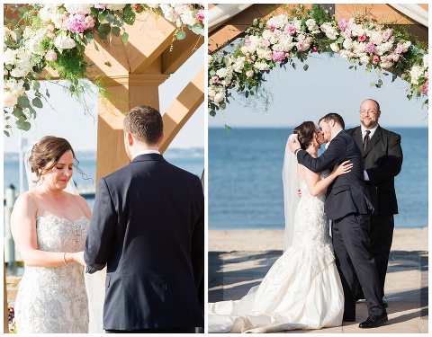 Jenn and Trevor's perfect Spring Wedding at Herrington on the Bay - Welcome